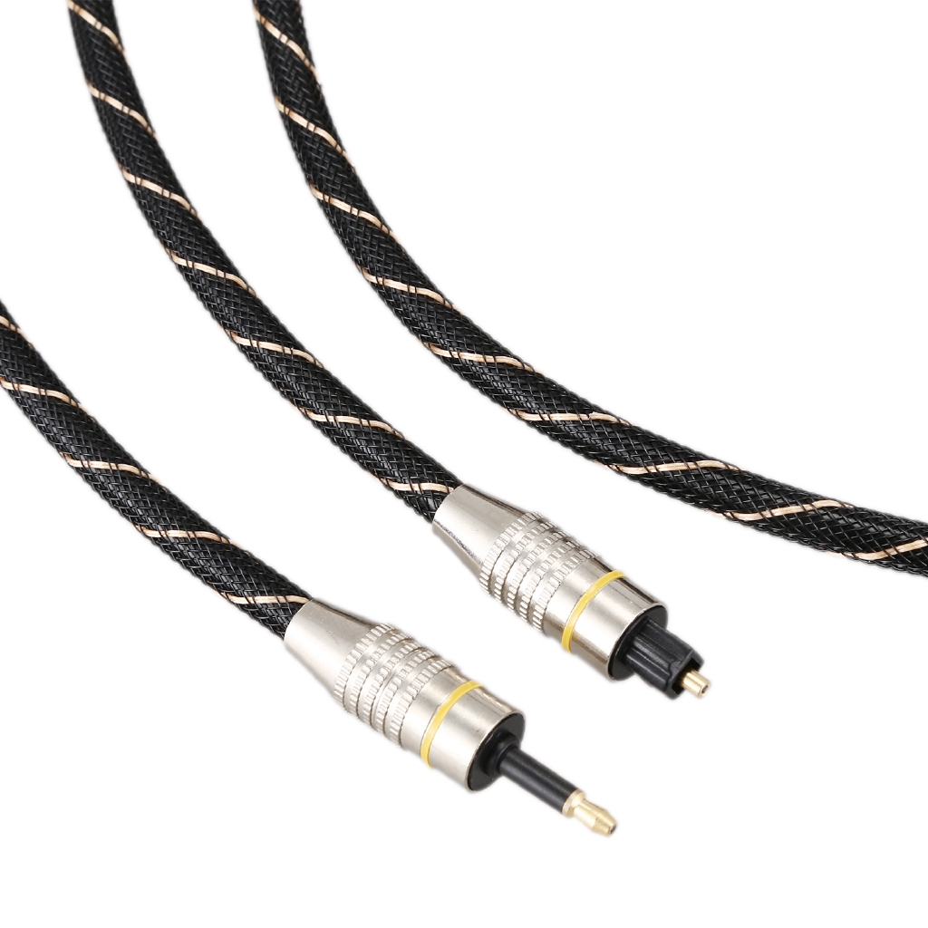 .EMK Toslink to Mini Toslink Cable 3.5mm Digital Sound SPDIF Optical ...