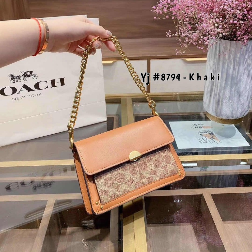 (8794) Coach Dreamer กระเป๋าสะพายไหล่กระเป๋าครอสบอดี้ - dkofficialstore ...