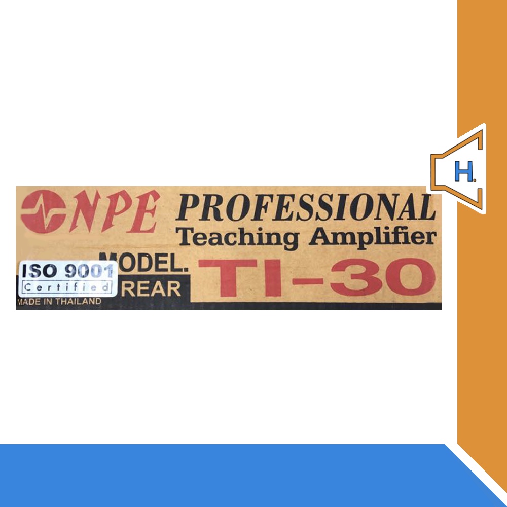 NPE Teaching Amplifier (เครื่องขยายเสียง) รุ่น TI-30 - ch.chawarakit - ThaiPick