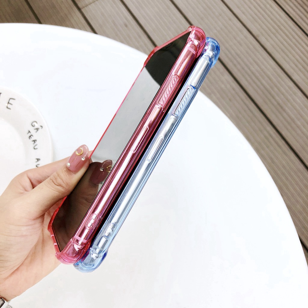 Casing Samsung Note 8 9 10 Pro S20 Plus Cases Transparent Phone Fashion ...