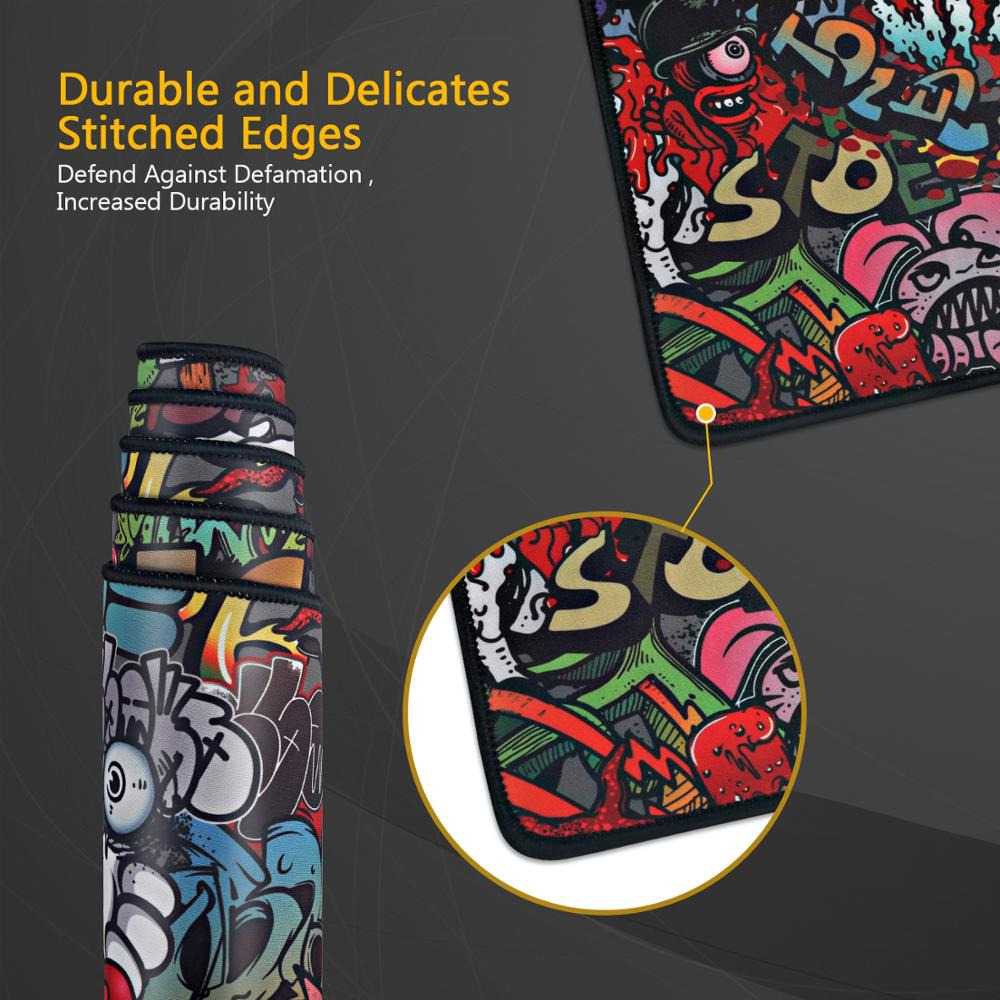 แผ่นรองเมาส์เล่นเกม XL / Doodle ศิลปะสําหรับเล่นเกมส์ - primestore.th ...