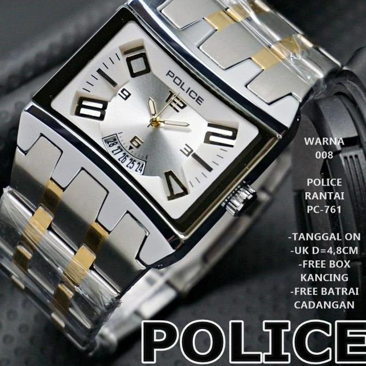 นาฬิกาข้อมือ สายโซ่ POLICE PC-761 UK 4.8 ซม. สําหรับผู้ชาย 3786 - vebrianiomarketsv7.th - ThaiPick