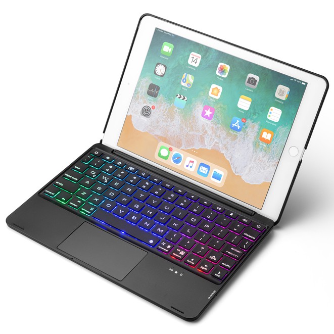 Keyboard Case for iPad Pro 9.7 & iPad Air 2 ,with Touchpad Backlits ...