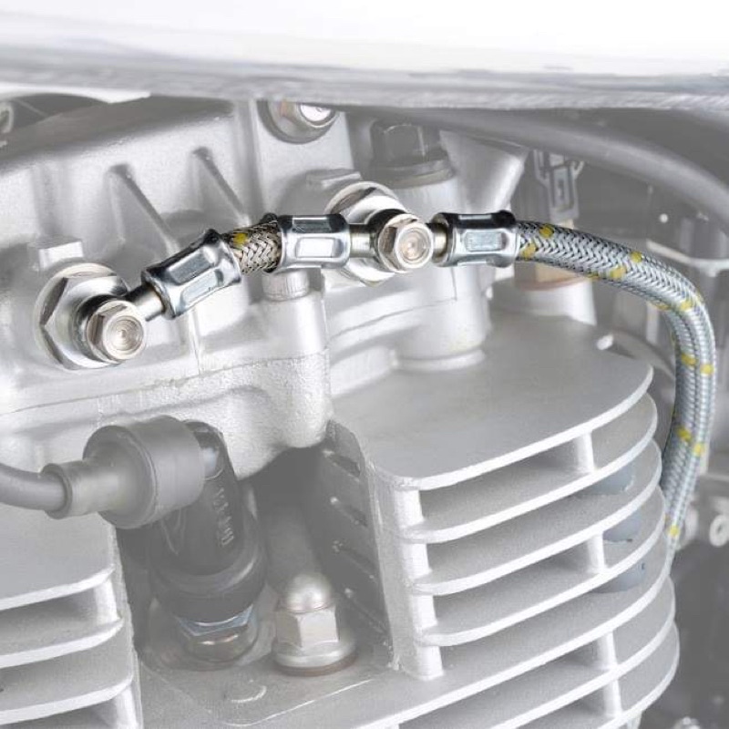 สายทวินออย KEDO Twin Feed Oil Line SR400 SR500 XT500 - 71bike - ThaiPick