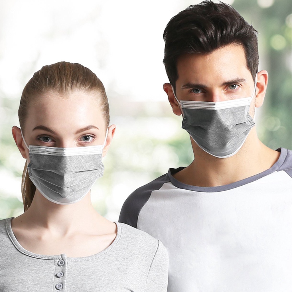 +I 50pcs Three-Layer Protective Disposable Mask Melt Blown Cloth ...