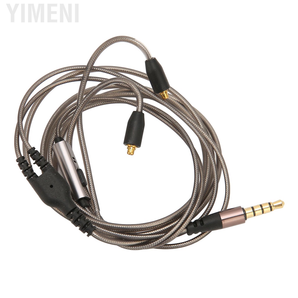 Yimeni Earphone Replacement Cable OFC Copper Gold Plated Soft Flexible ...
