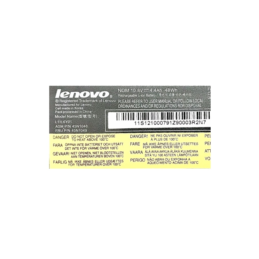 Battery Lenovo G480 Y480 แบตเตอรี่โน๊ตบุ๊ค Notebook รุ่น ideapad Lenovo IdeaPad B480 B485 B495 ...