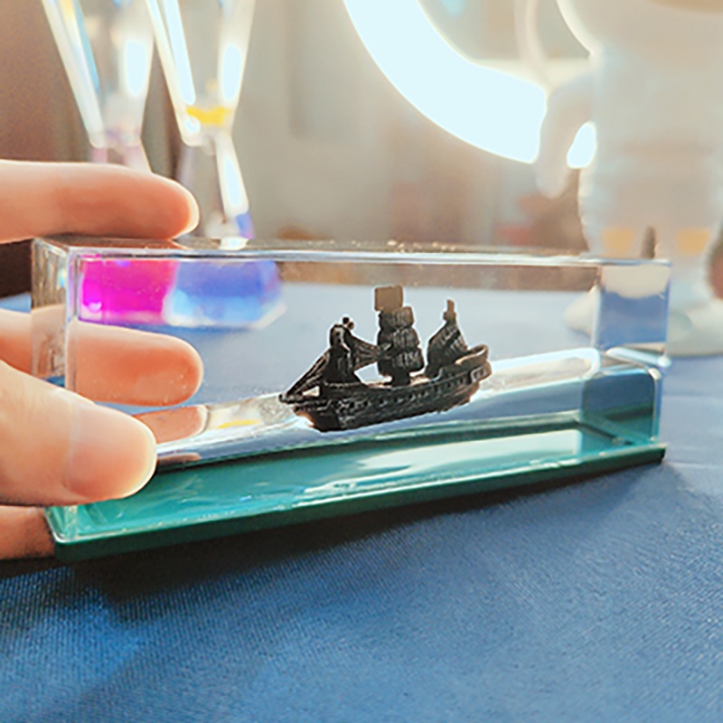 Titanic Table Cruise Ship Fluid Drift Bottle Decoration Ornaments Home ...