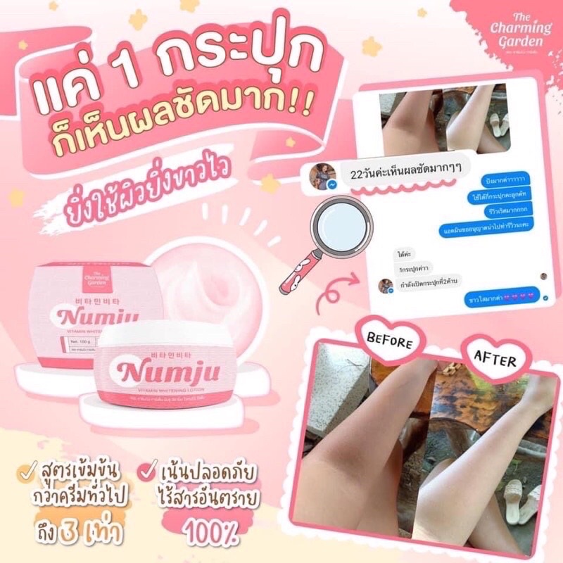 Numju นัมจู โลชั่นนัมจู โลชั่นวิตามินเกาหลีเข้มข้น - charleen.thailand ...