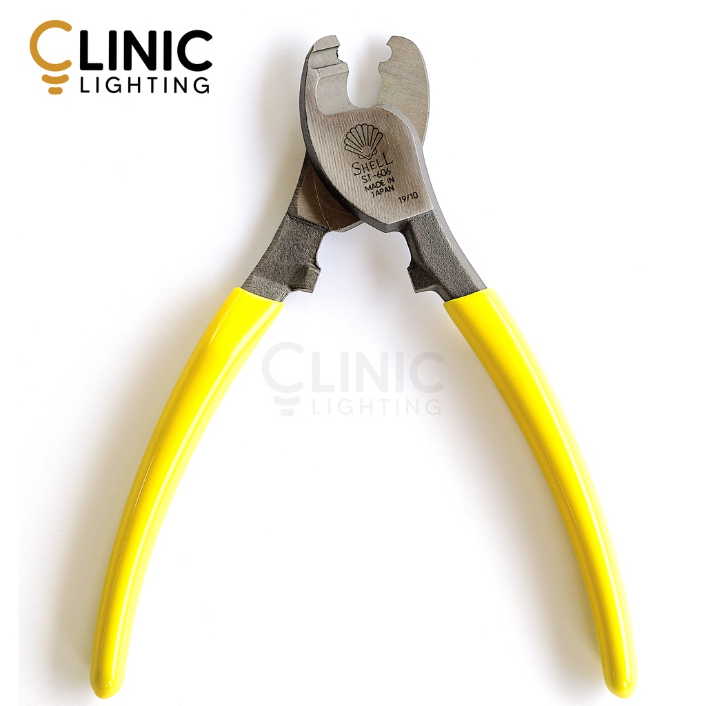 คีมตัดสาย Cable ST-606 SHELL CABLE CUTTER ST-606 - clinic_lighting ...