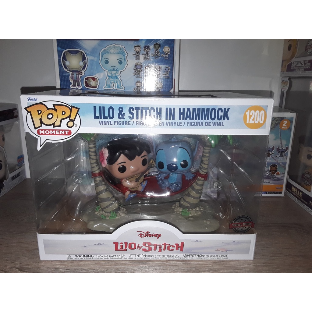 Funko Pop Liloandstitch Lilo And Stitch In Hammock Shopee Thailand