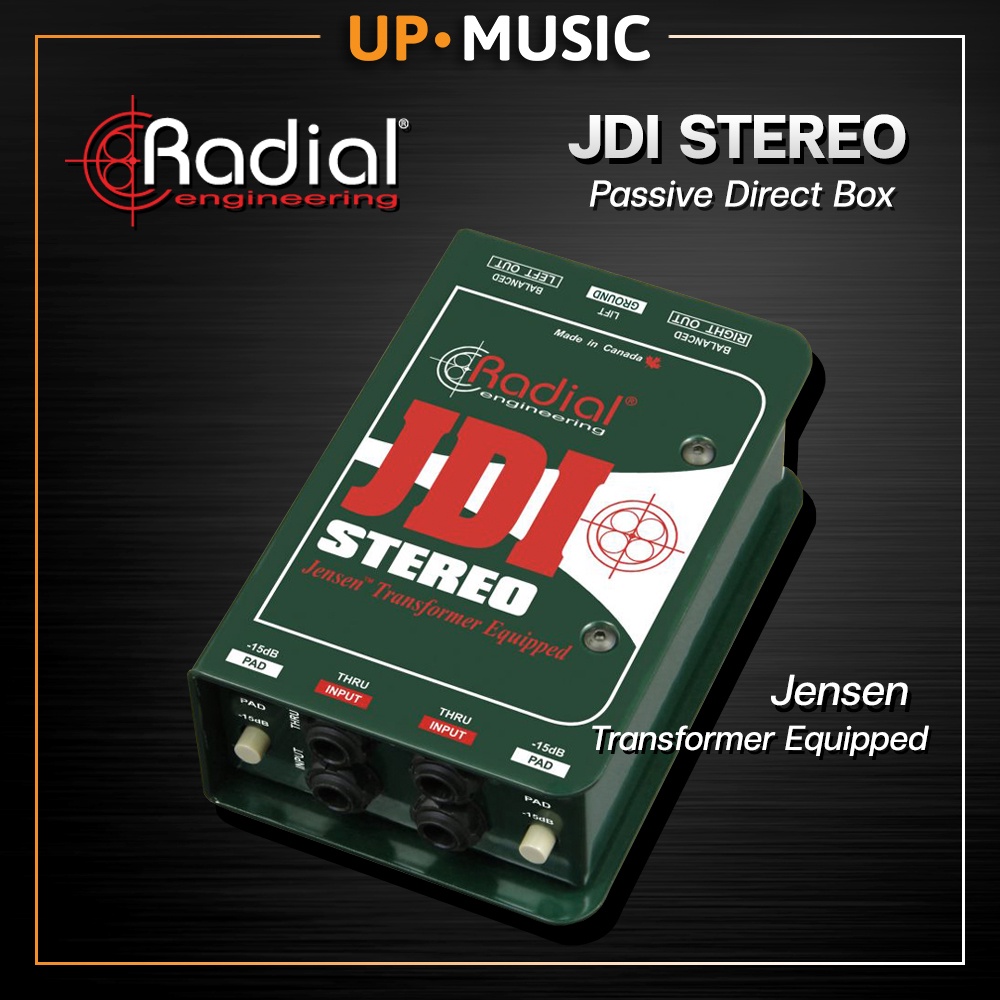 Radial JDI Stereo Passive Direct Box | Shopee Thailand