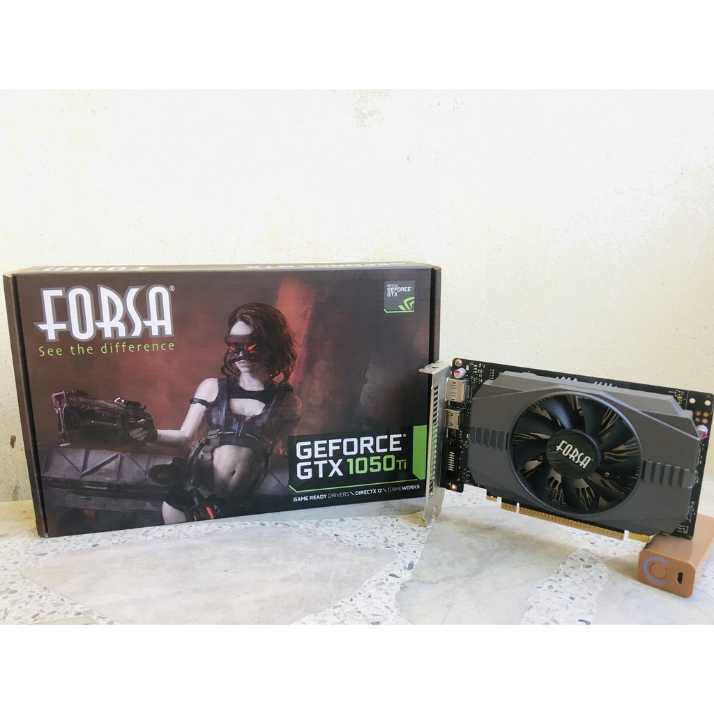 การ์ดจอ FORSA GTX 1050TI 4G - daxzable - ThaiPick