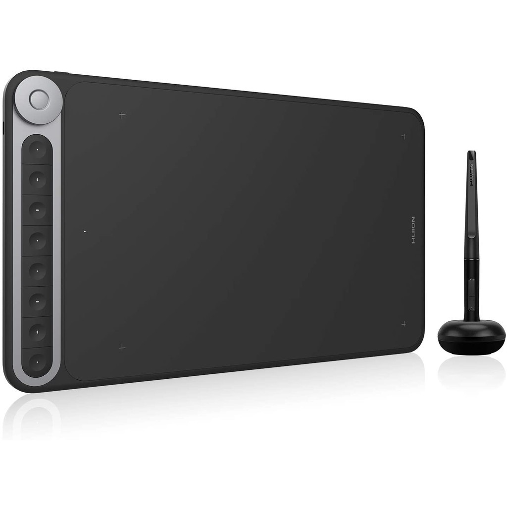 Huion ปากกาสไตลัสสัมผัสไร้สาย Q620M Dial Controller Tilt Battery พร้อม ...