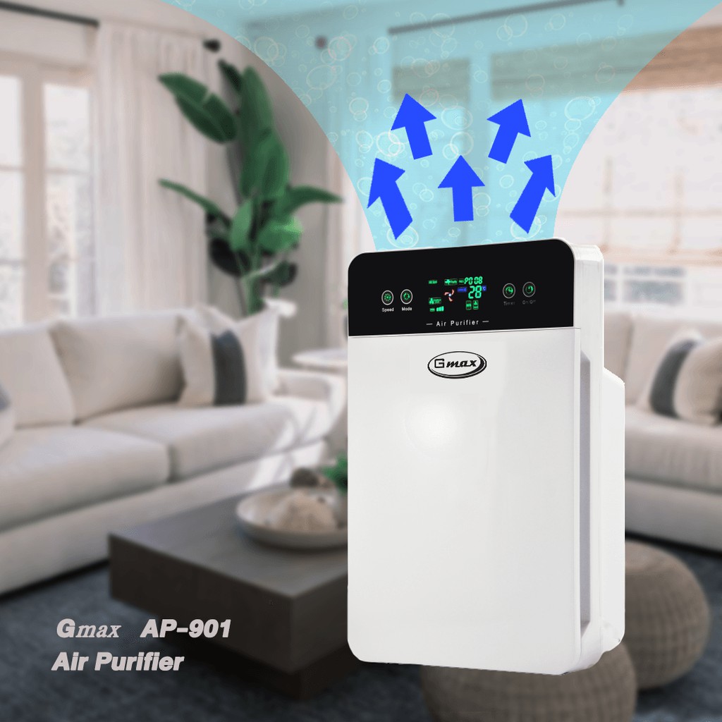 Gmax เครื่องฟอกอากาศ พื้นที่ 35 ตรม. รุ่น AP-901 (สินค้ารับประกัน 1 ปี) - gmaxworld - ThaiPick