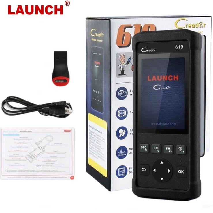 เครื่องมือวิเคราะห์รถยนต์ Launch CR 619 | Shopee Thailand