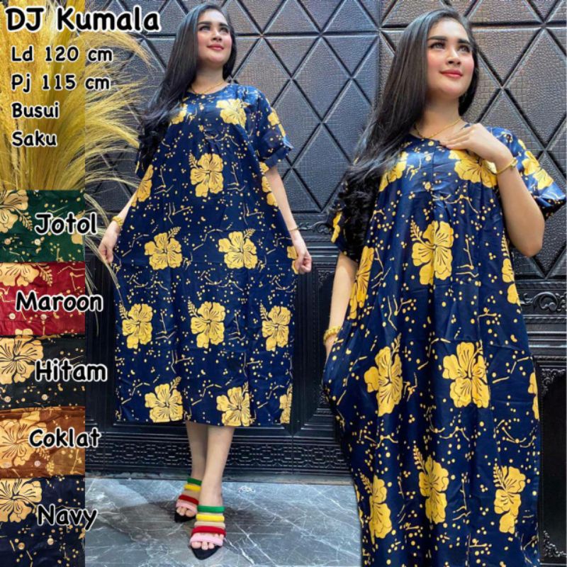 Daster Jumbo เสื้อท็อปผ้าซาตินสําหรับผู้หญิง - hamimasihx_store.th ...