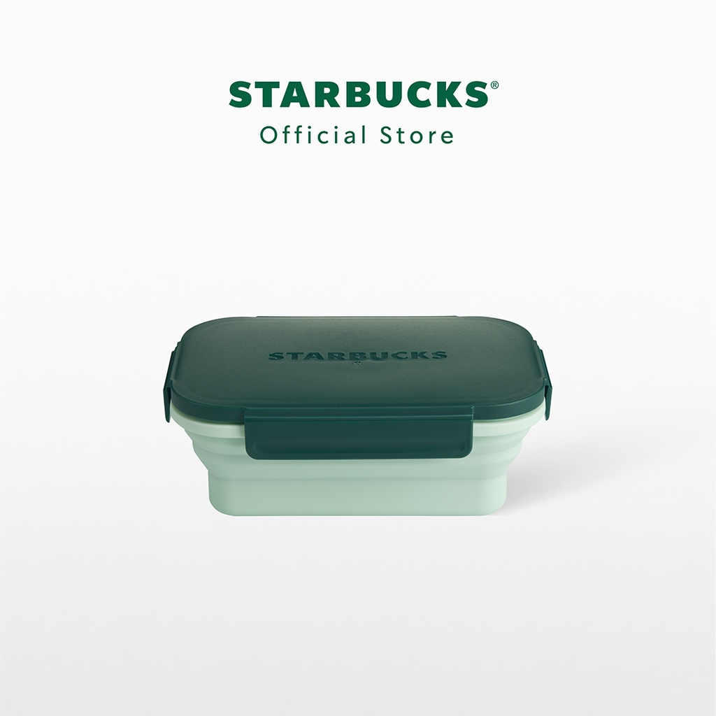 Starbucks To Go Food Box Green Square 1L. กล่องบรรจุอาหารสตาร์บัคส์ ...