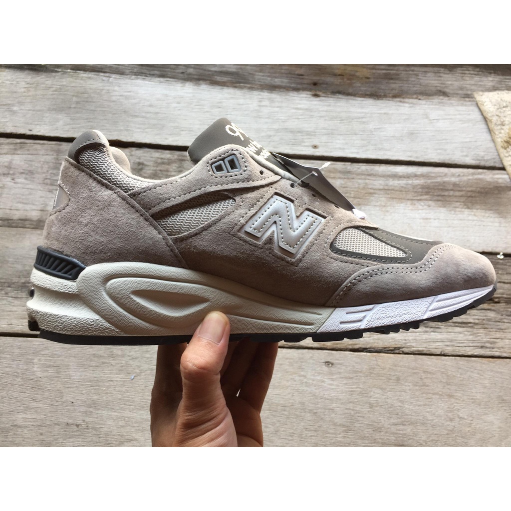 New Balance 990v2 Grey Made in USA Size 8 US แท้ 100 - apirak_vasedsoi ...