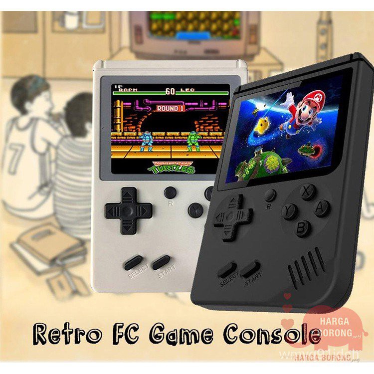 ijTe 400 Games Mini Retro Classic Handheld 8 Bit Gameboy Game Console 3 ...