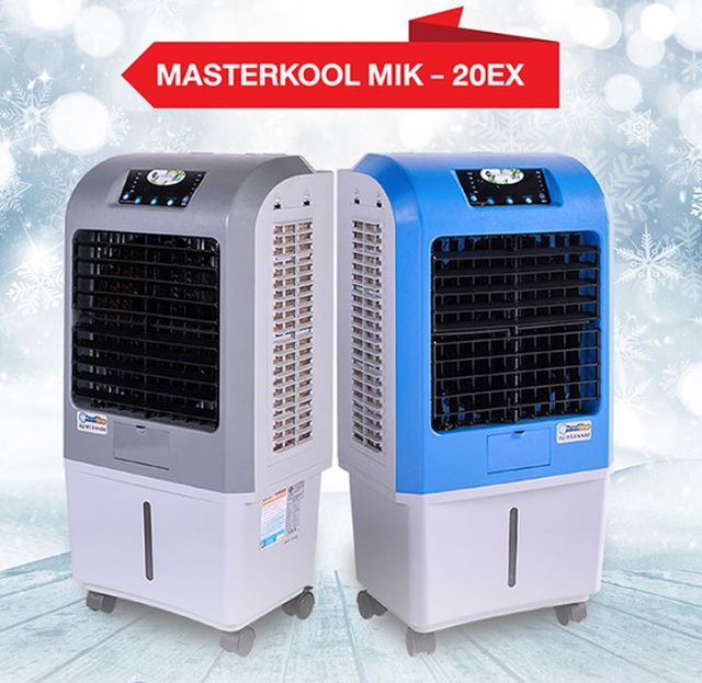 พัดลมไอเย็น MASTERKOOL รุ่น MIK-20EX(สีเทา)(20ตารางเมตร) (สินค้า 1 ชิ้นต่อ 1 คำสั่งซื้อ ...