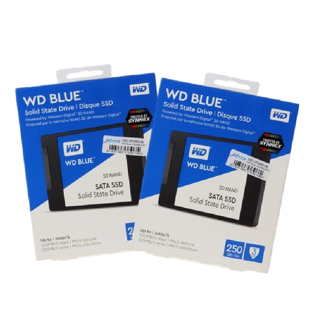 WD 250 GB SSD SATA Blue (WDS250G2B0A) 3D NAND - adviceit_officialshop ...