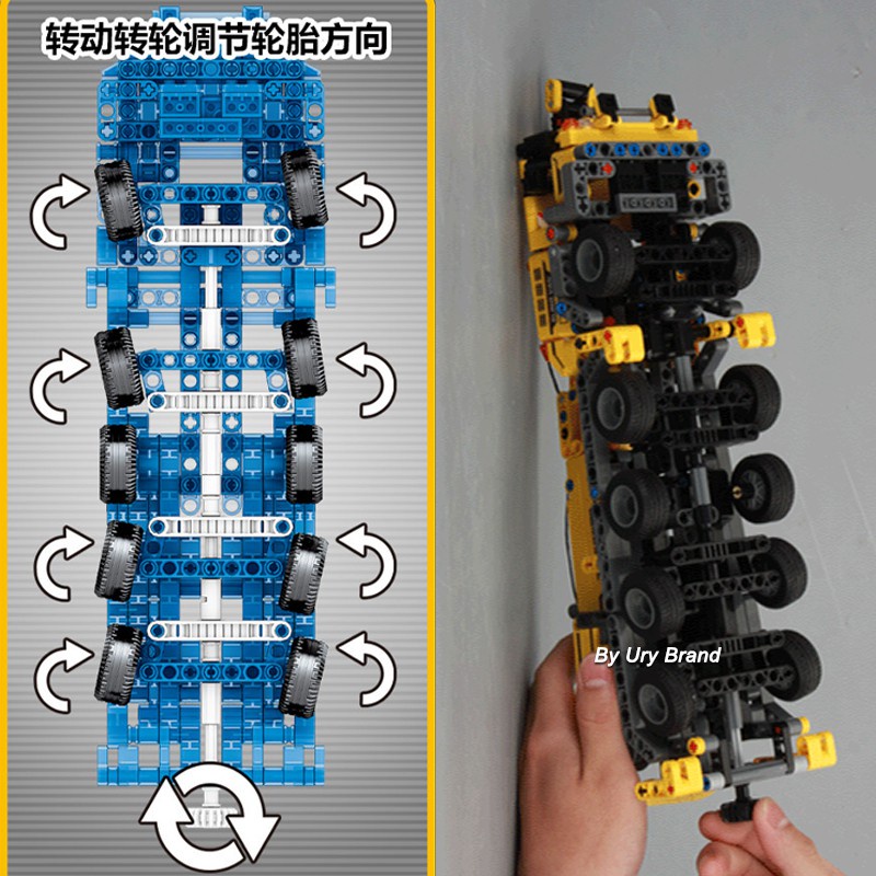 GOOD2022Compatible Lego Lepin Sembo DIY Technique Construction Vehicle ...
