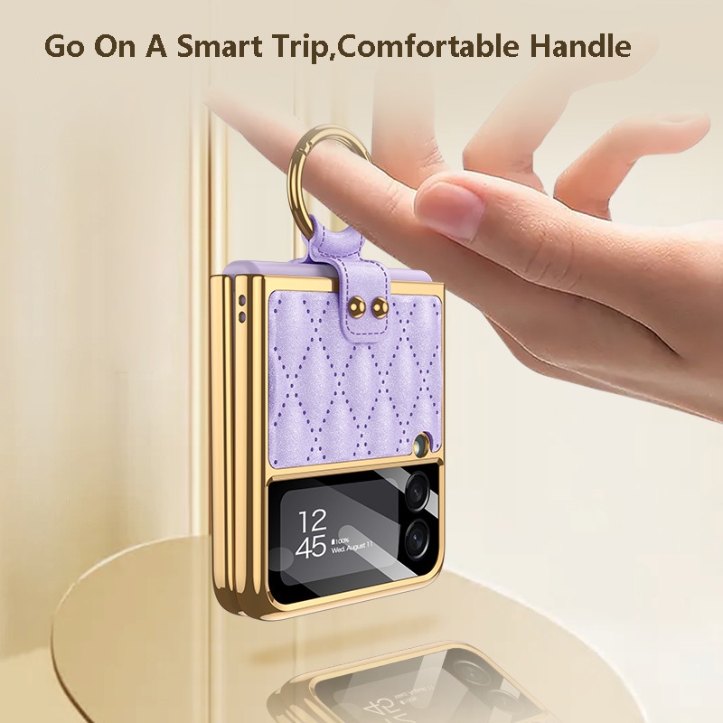 Local StockRing Holder Case For Samsung Galaxy Z Flip 3 5G Cover ...