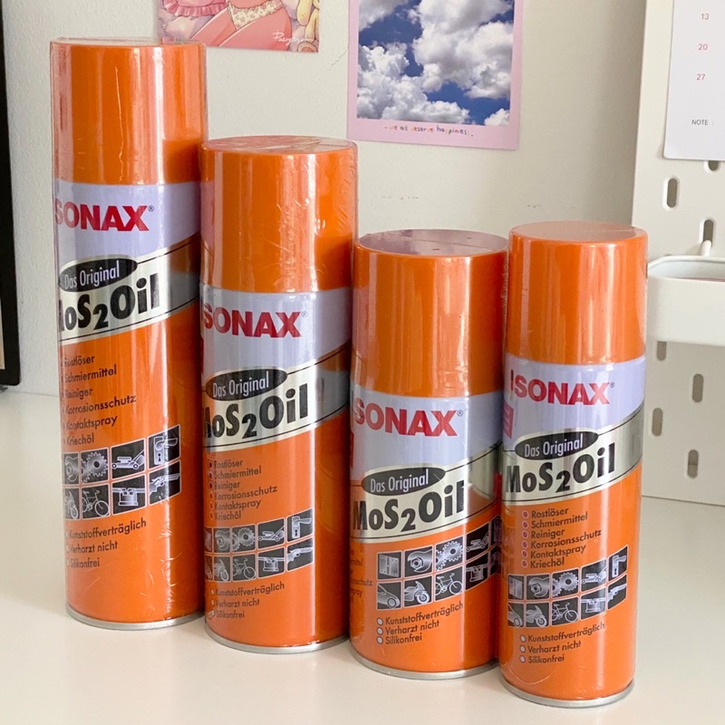Sonax 200 300 400 500ml. ของแท้ โซแนกซ์ น้ำมันอเนกประสงค์ กันสนิม Sonax Mos 2 Oil ...