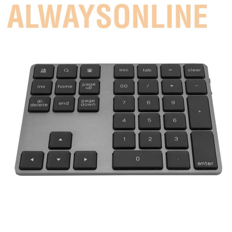 ☃∏แป้นพิมพ์ตัวเลขAlwaysonline 34 - Key Bt 181 Pro Bt Hub Type - C Usb 3 ...