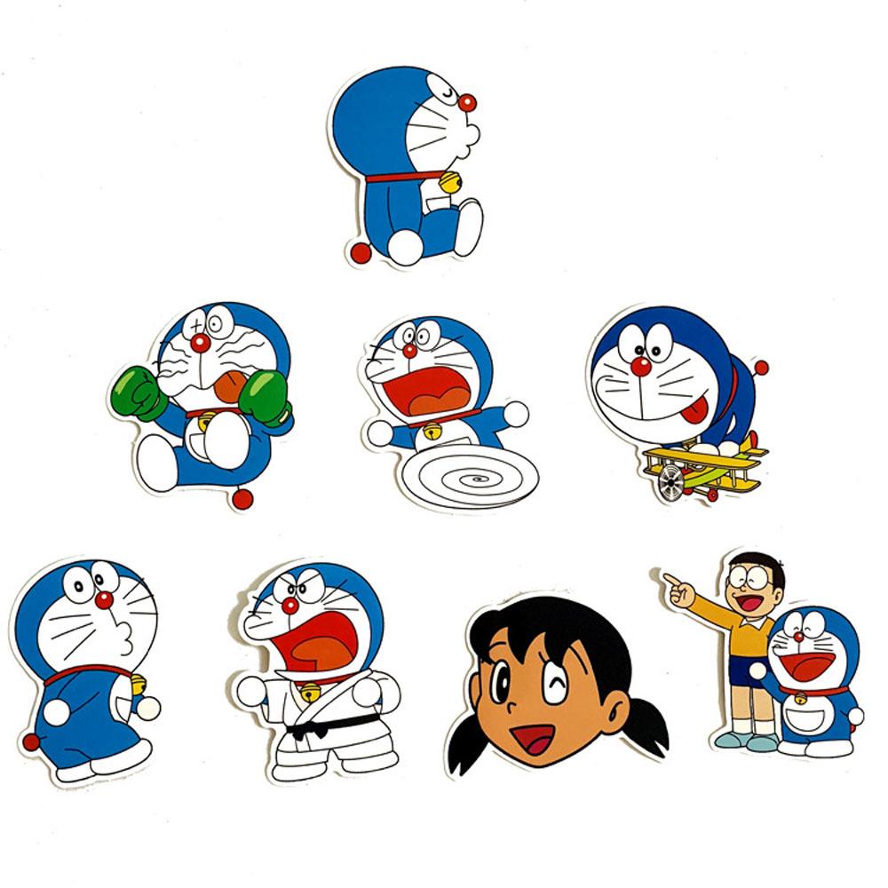 KENTON Cartoon Graffiti Doraemon Stickers Kawaii Diary Album Sticker ...