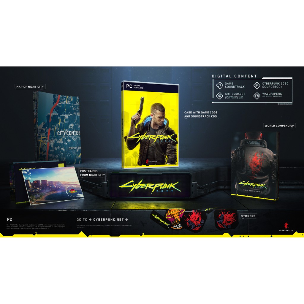 [Pre-Order] PC: Cyberpunk 2077 (Game Code + CD Soundtrack) /ENG ...