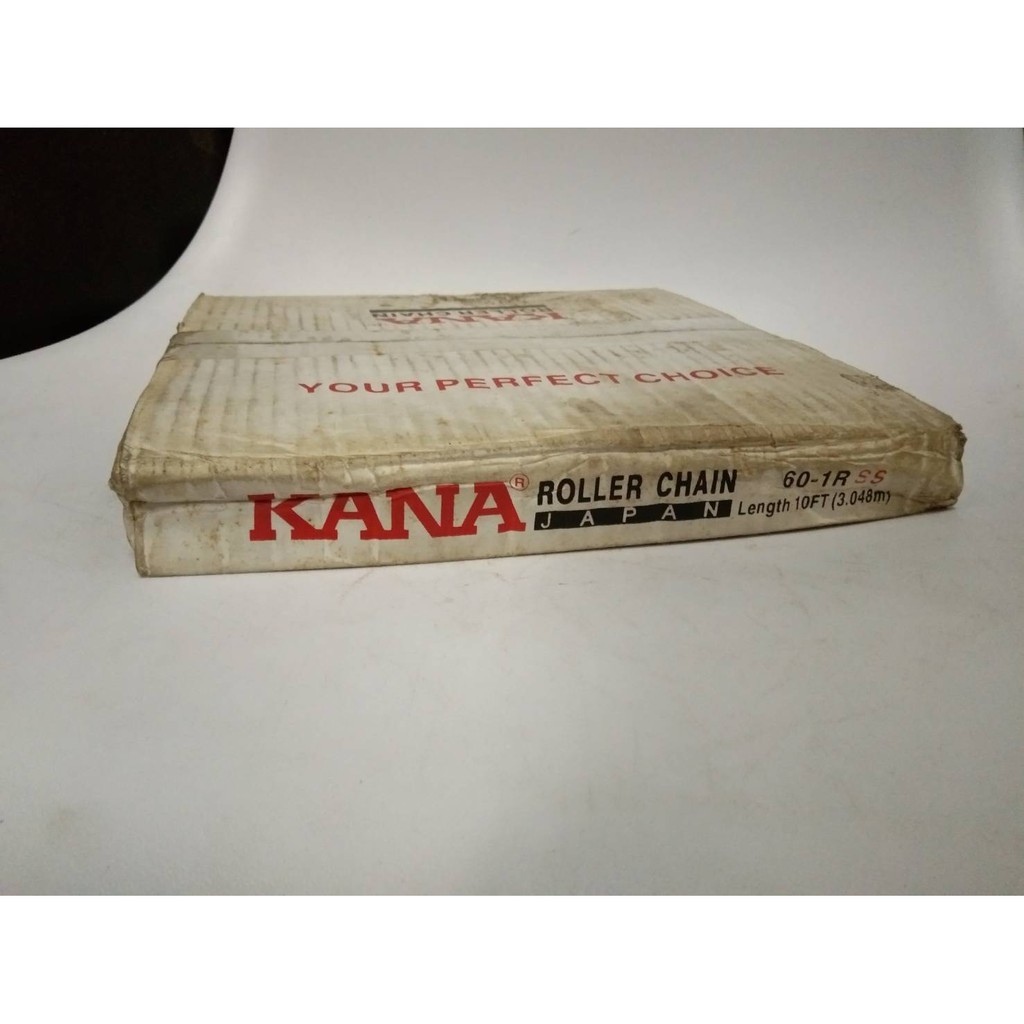 KANA โซ่สแตนเลสเดี่ยวเบอร์ 60-1R 10ฟุต=1กล่อง โซ่ส่งกำลัง โซ่ลำเลียง ...