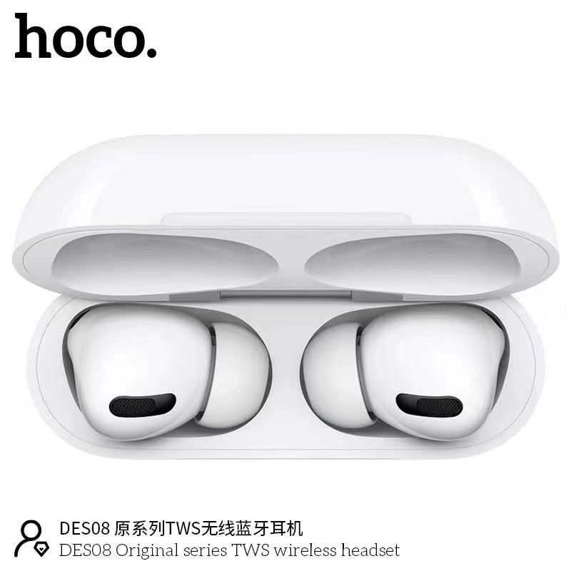 TWS HOCO DES08 หูฟังบลูทูธ พร้อมกล่องชาร์จ Android/IOS ใช้ได้ หูฟัง ไร้ ...