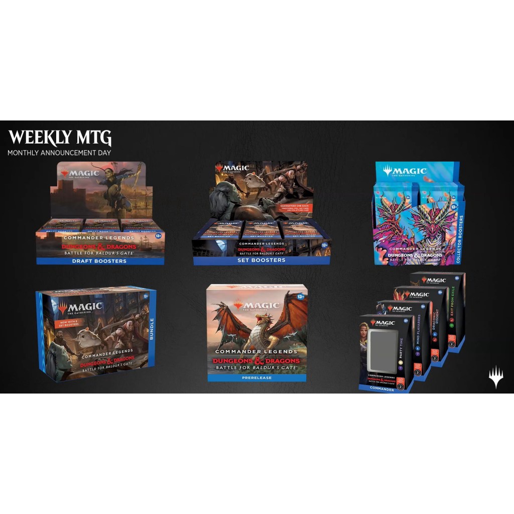 Mtg Commander Legends Battle For Baldurs Gate Clb Commander Deck