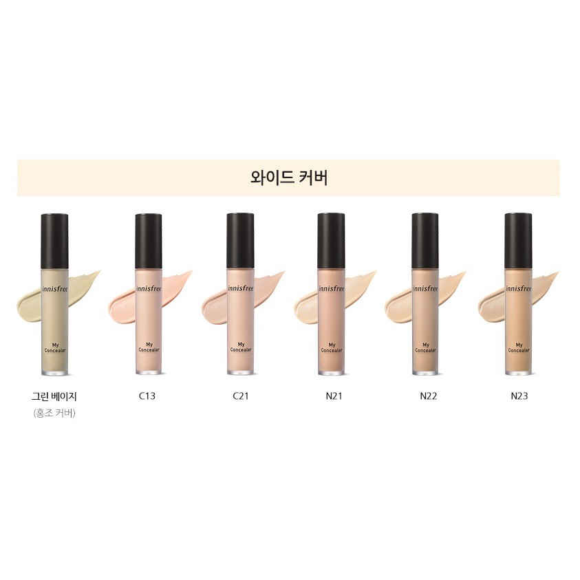 Innisfree My Concealer Wide Cover & Dark Circle ขนาด 7 g พร้อมส่งค่ะ ...