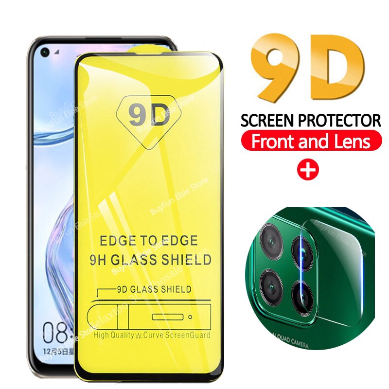 ฟิล์มกระจกเต็มจอ Huawei Nova 6 se 6se 7i 9D กระจกนิรภัย ฟิล์ม Huawei ...
