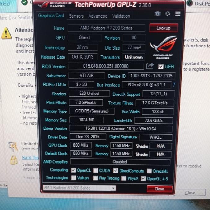 Vga R7 200 1GB 2GB ddr5 128Bit โดยตรง 12 onbord vga hdmi dvi ...