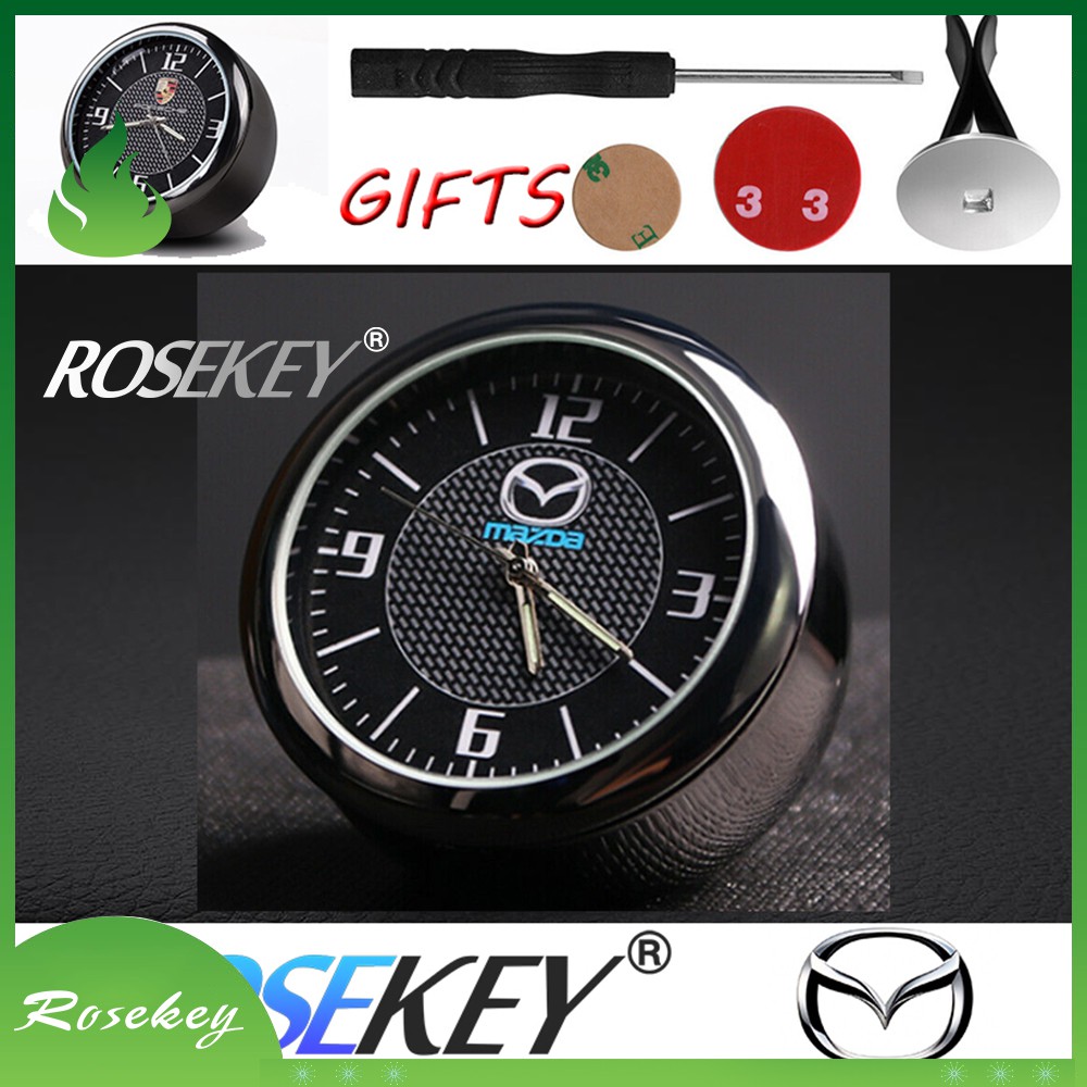 Mazda Car quartz clock Car clock watch electronic watch time decoration ...