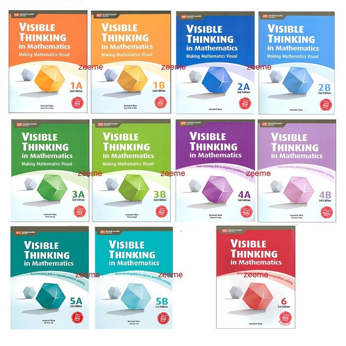 Visible Thinking in Mathematics Singapore หนังสือคณิตศาสตร์ ระดับประถม ...