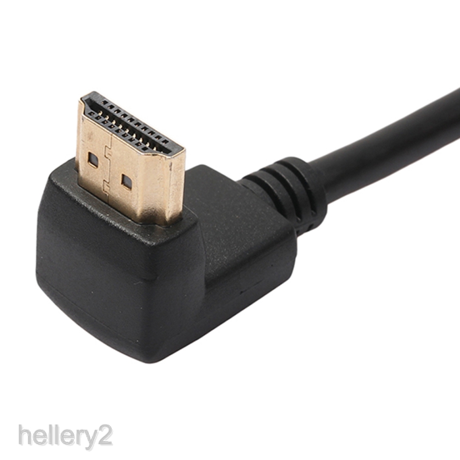High Speed HDMI 90 Degree Male to Female Cable Adapter Extender ...