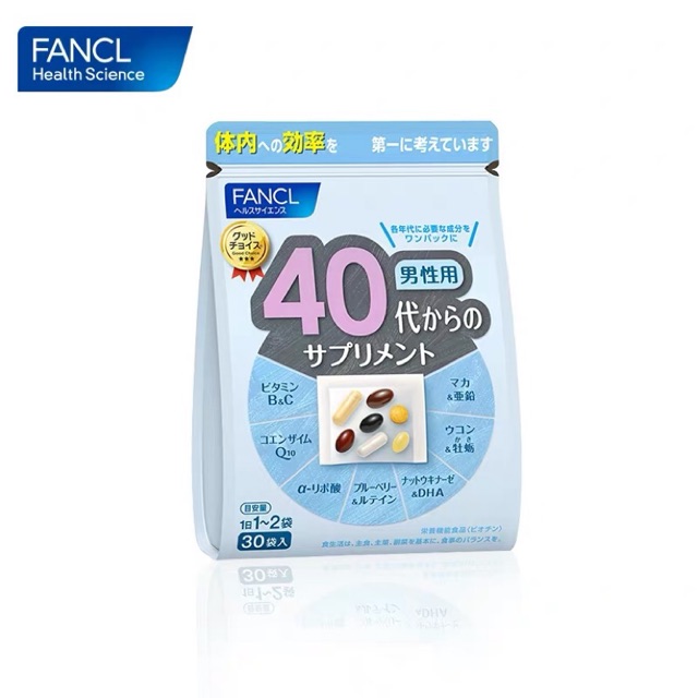 ฟังเคล Fancl Good Choice Woman Fancl304050 วิตามินสำหรับผู้หญิง วัย 30 - 60 ปี ขนาด 30 วัน fancl ...