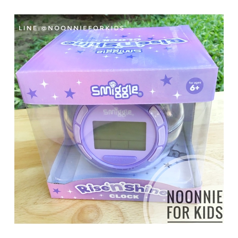 นาฬิกาปลุก เรืองแสง เปลี่ยนสีได้ในความมืด Smiggle Rise N Shine Alarm ...