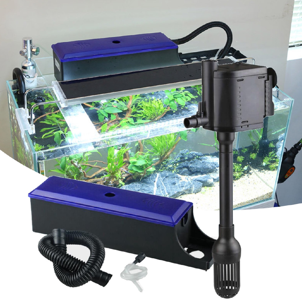 350/650L/H Aquarium External Water Filter Trickle Upper Fish Tank with ...