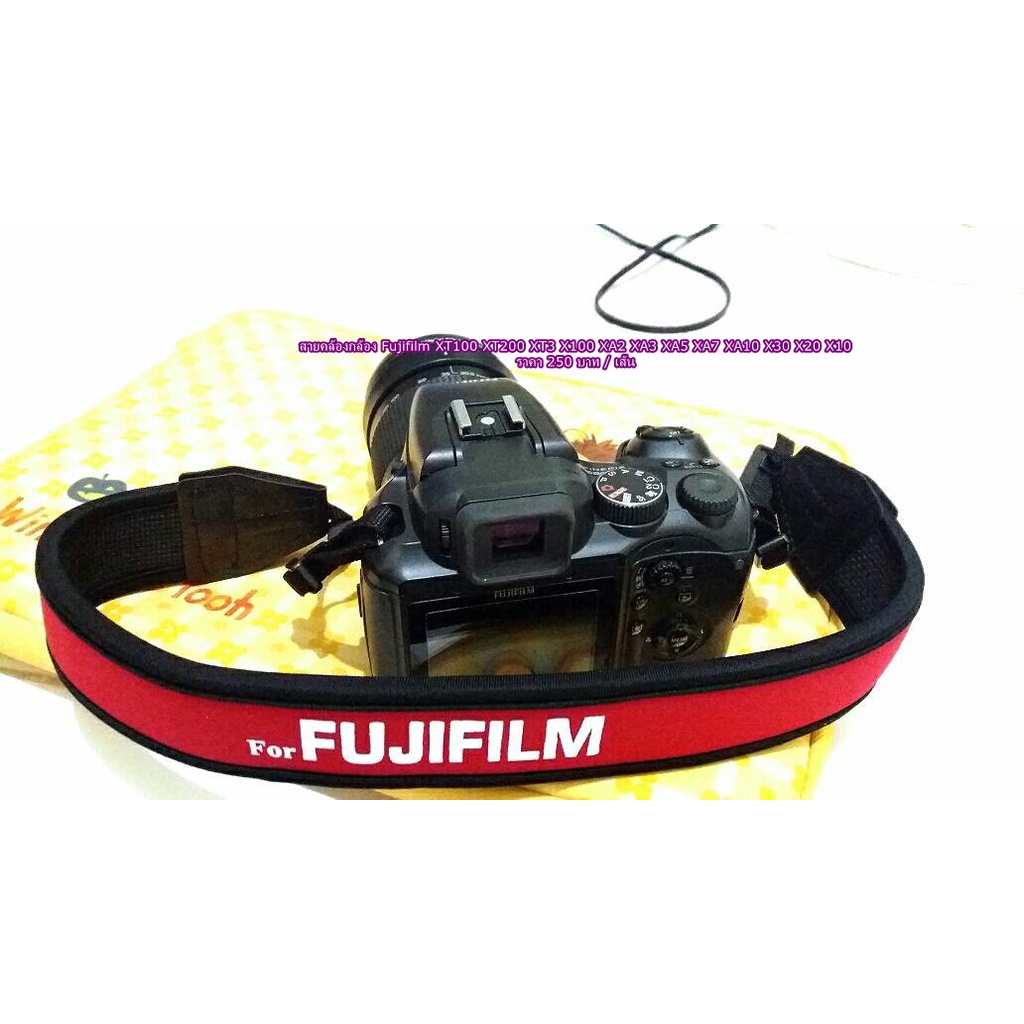 สายสะพายกล้อง Fujifilm XA2 XA3 XA5 XA7 XA10 XA20 XT100 XT200 X100T XT10 XT20 XT30 XE2 XE3 สาย ...