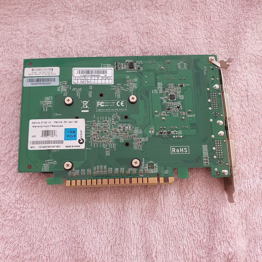 Evga GeForce GT 440 GT440 1GB GDDR3 128 บิต - teknody.th - ThaiPick