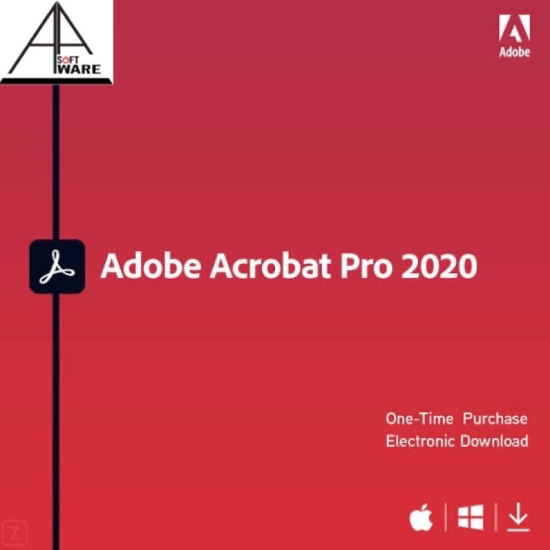 Acrobat Pro DC 2020 แบบสิทธิ์ซื้อขาด (ของแท้ 100% ออกใบกำกับภาษีได้ ...