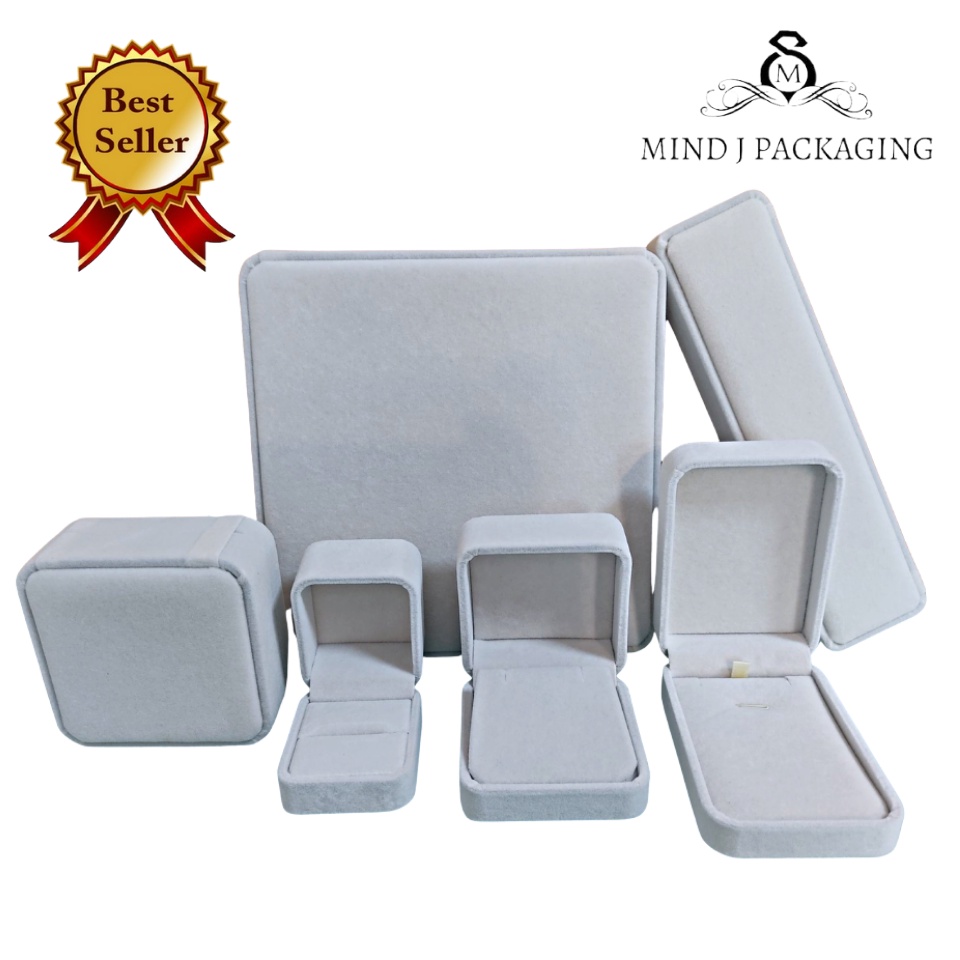 กล่องกำมะหยี่ Premium Jewelry Box สีขาว | Shopee Thailand