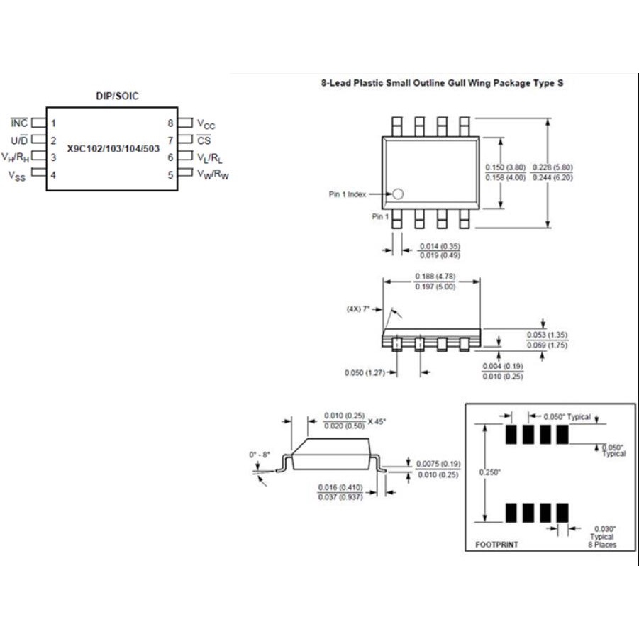 X9C104 Digital Potentiometer Module For Arduino Board Module Programmable Resistor to Adjust the ...