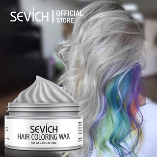 SEVICH Hair Dye Wax แว็กซ์เปลี่ยนสีผม ชั่วคราว ยาฟอกสีผม ล้างออกได้ ...